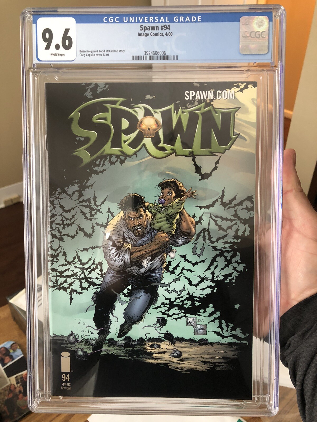 Spawn #94 (2000) Image McFarlane Story Greg Capullo cover and art CGC 9.6 NM+ | eBay