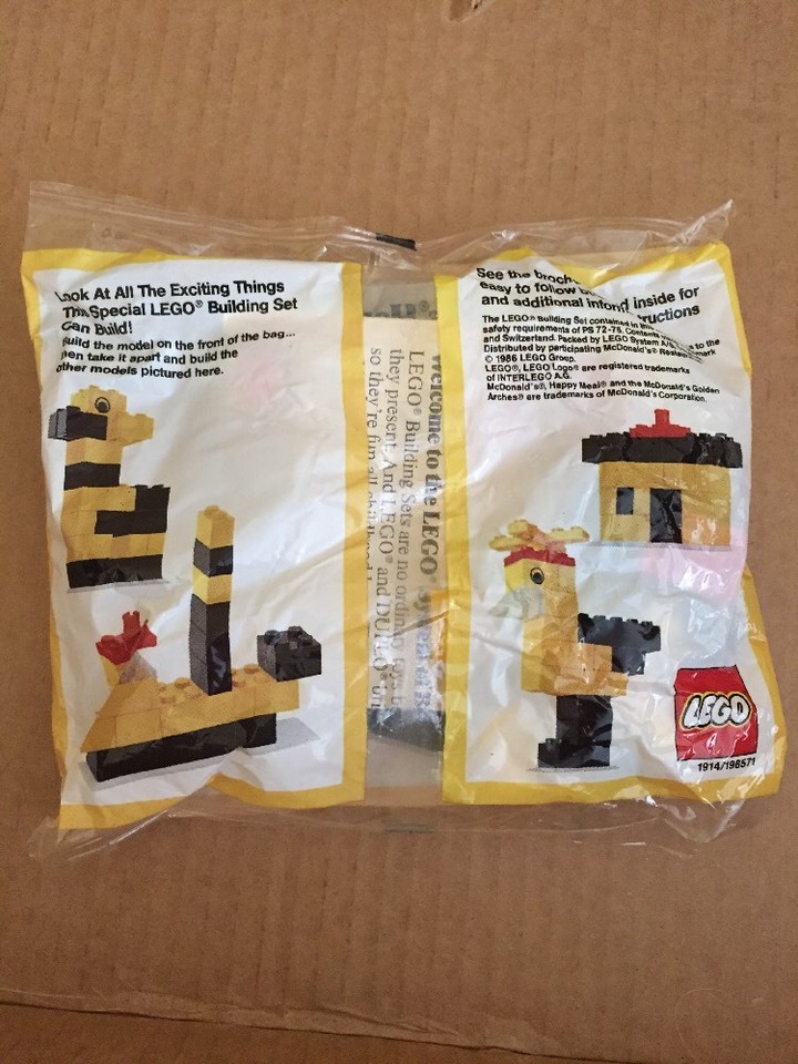 McDonald's Happy Meal Toy Lego Helicopter | eBay