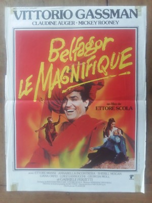 Poster BELFAGOR THE MAGNIFICENT Ettore SCOLA Vittorio GASSMAN 40x60cm ...