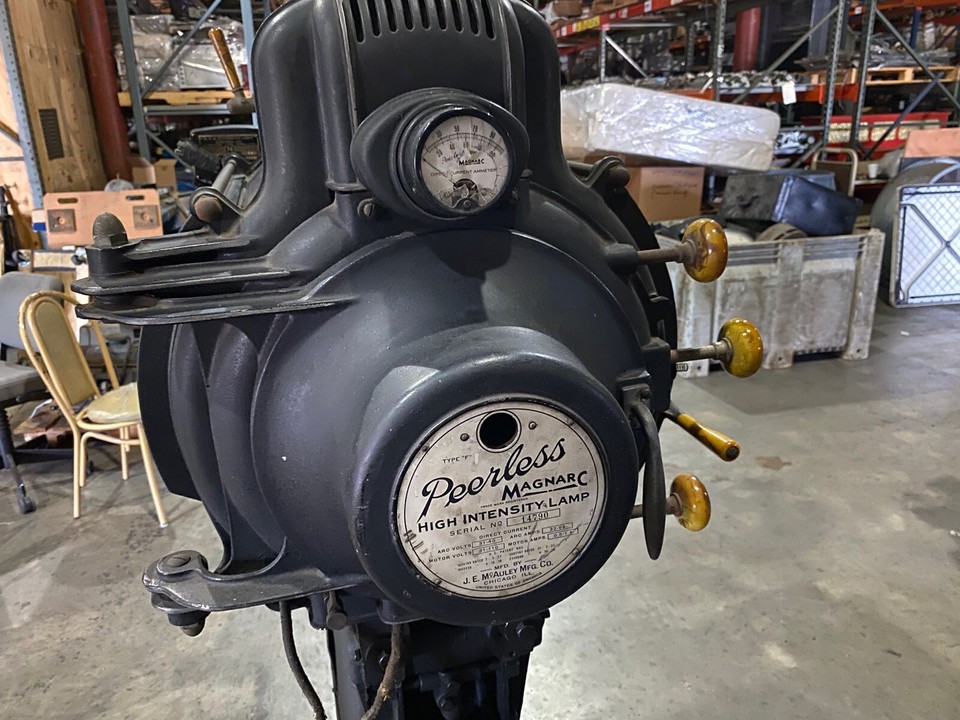 35mm Simplex E-7 Front Shutter & Western Electric Sound Head Art Deco ...