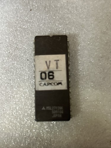 Original Vintage Commando VT-06 Eprom Rom Chip arcade Video game Part ...