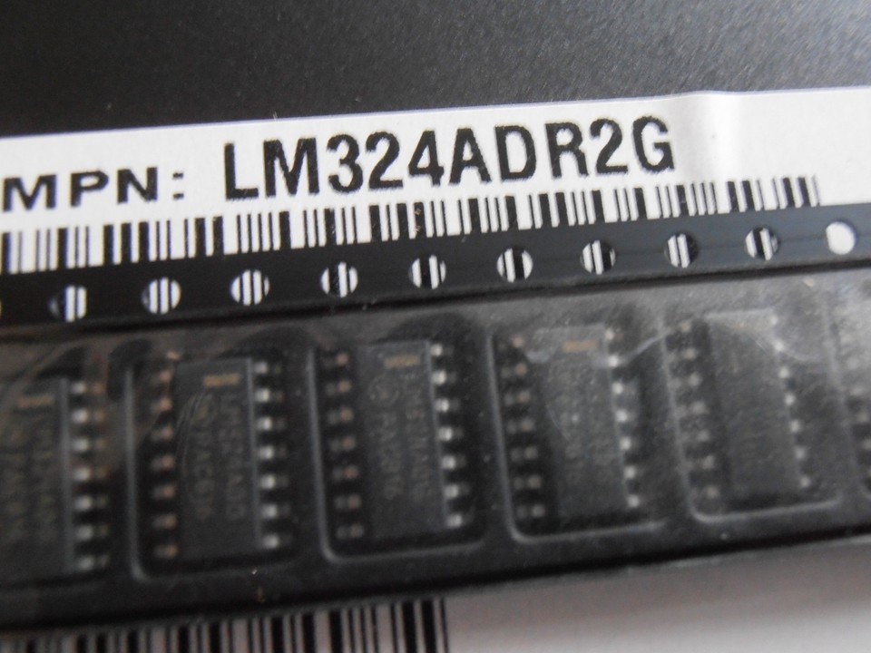 50pcs LM324ADR2G Low Input Bias Currents: 100nA (Max) QUAD OPA LM324AD ...