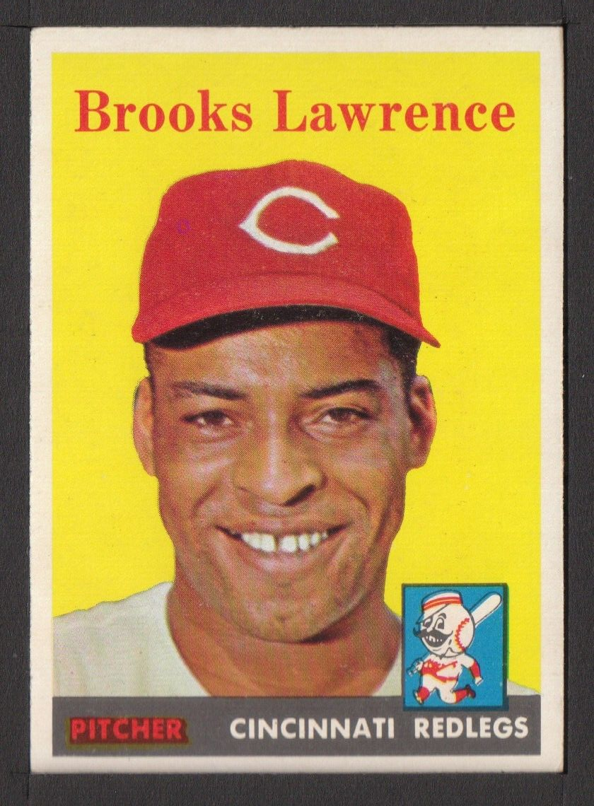 1958 Topps #374 Brooks Lawrence Cincinnati Reds ex-mt | eBay