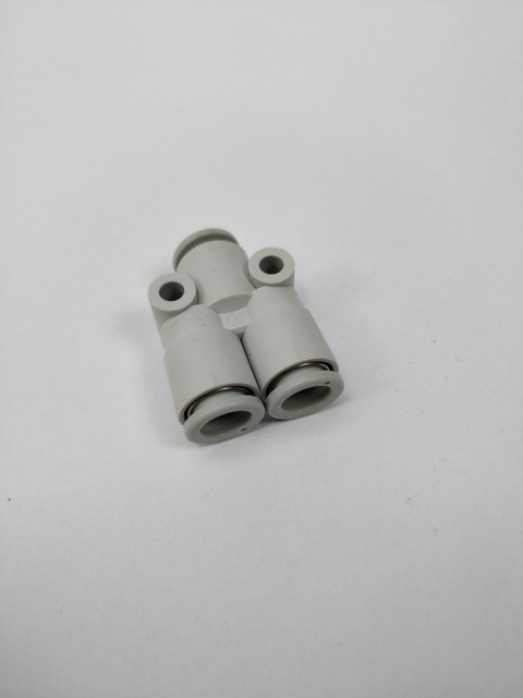 10 PACK SMC "Y" CONNECTOR PNEUMATIC FITTINGS KQ2U08-00A (4E2-1Y) 8MM ...