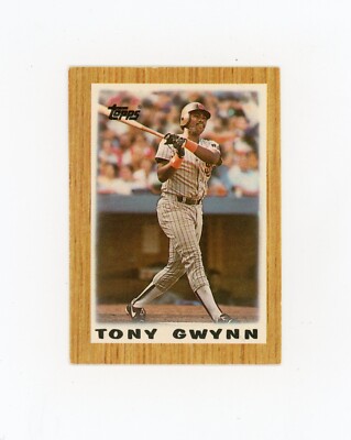 TONY GWYNN 1987 Topps Mini #35 San Diego Padres JM | eBay