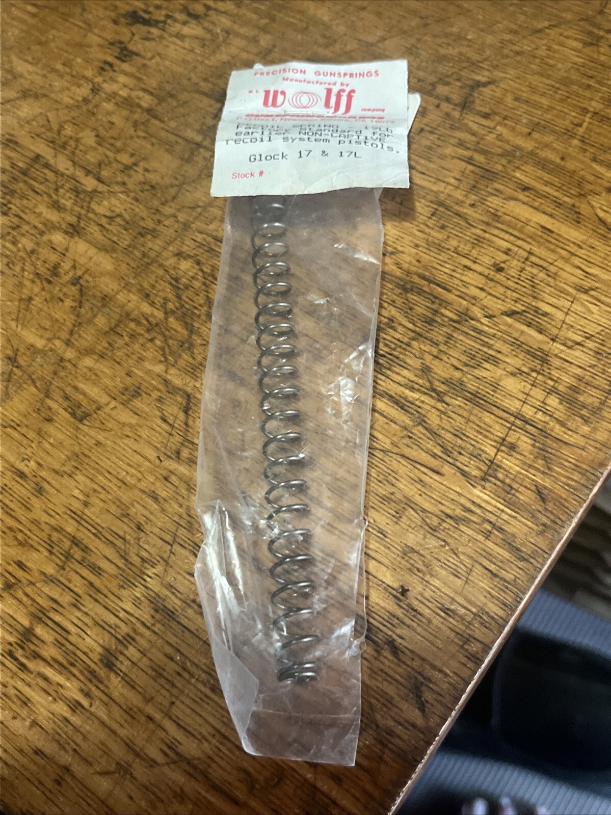 Wolf Recoil Spring 19lb Glock 17 | eBay