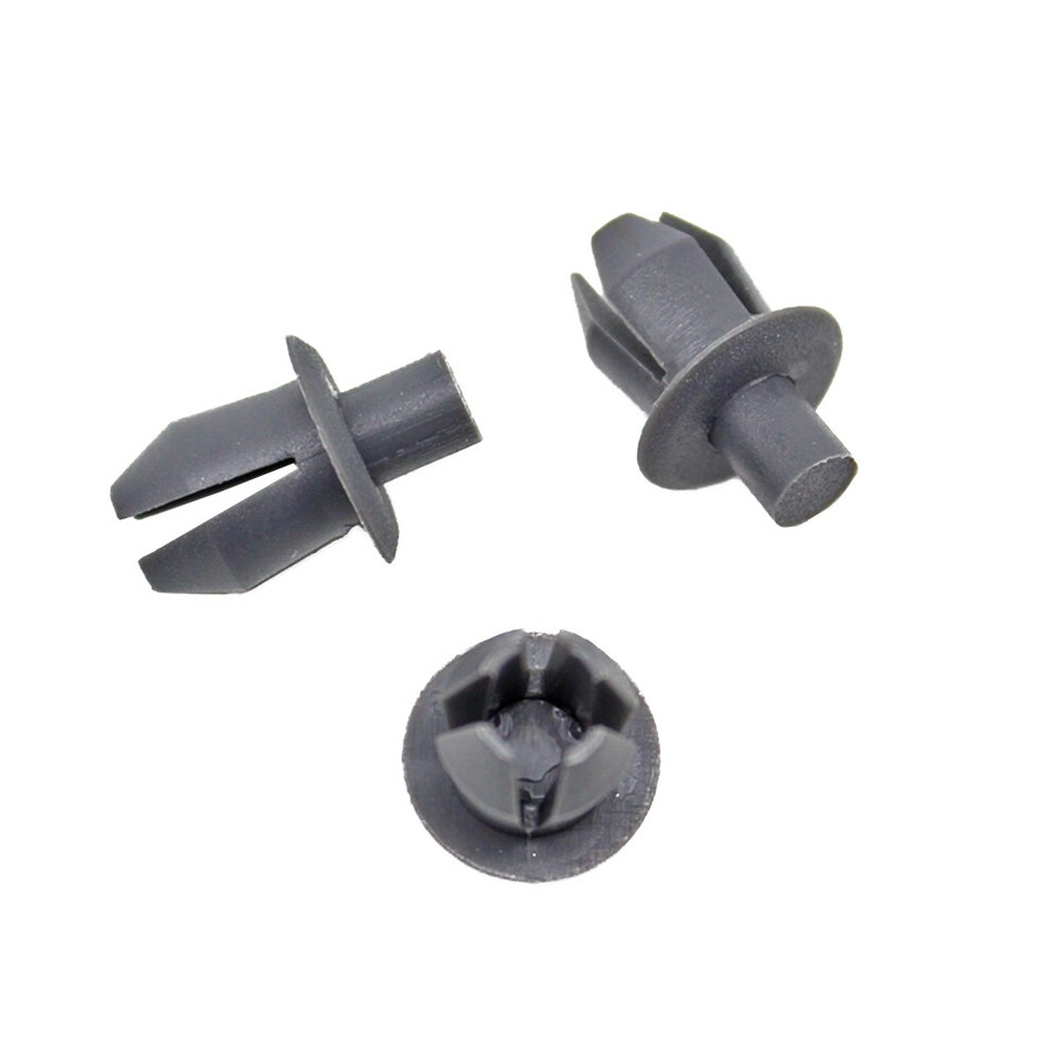 10 For VW Golf Jetta Skoda Audi Nylon Push-Type Retainer Bumper Fender ...