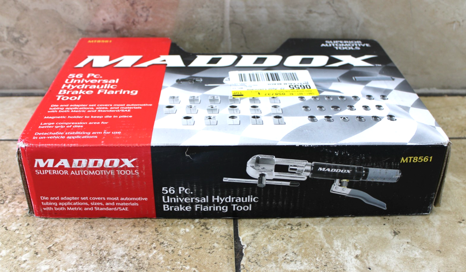 MADDOX MT8561: 56 PCS UNIVERSAL HYDRAULIC BRAKE FLARING TOOLS / NEW ...