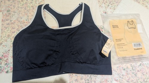 NWT Shapermint Truekind navy blue Reactive Sports Bra 3XL | eBay