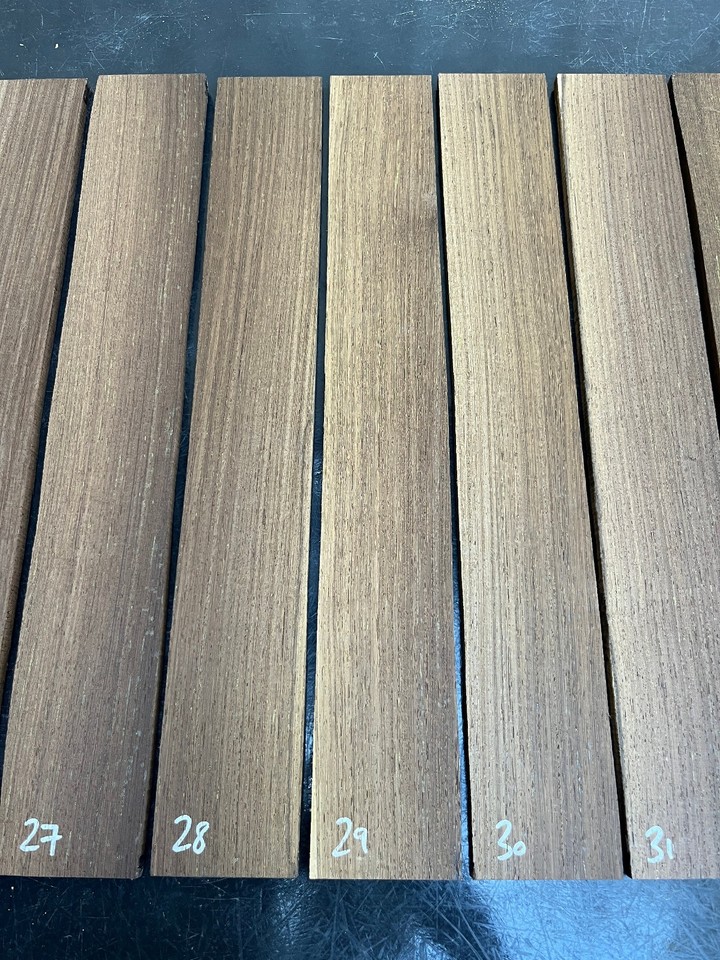 PANGA PANGA (Wenge) guitar fingerboard / fretboard 505-510 x 70-75 x 8 ...