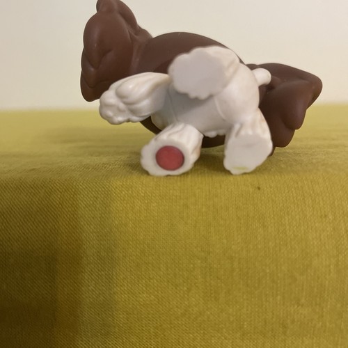 Littlest Pet Shop LPS #156 Brown White Spaniel DOG 2004 Magnet Green ...