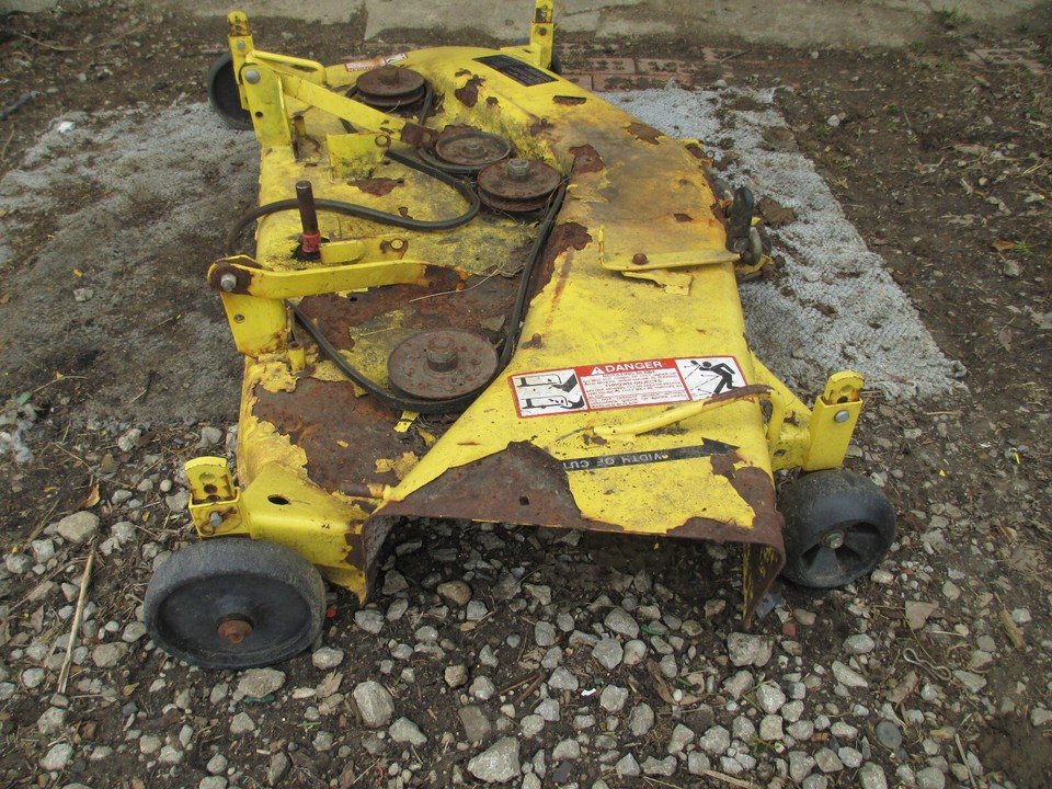 John Deere 180 185 265 260 285 320 46" Deck Shell AM102219 NLA | eBay