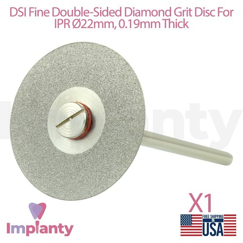 Dental Fine Double Sided Diamond Coated Grit IPR Flexible Disc Ø22mm | eBay