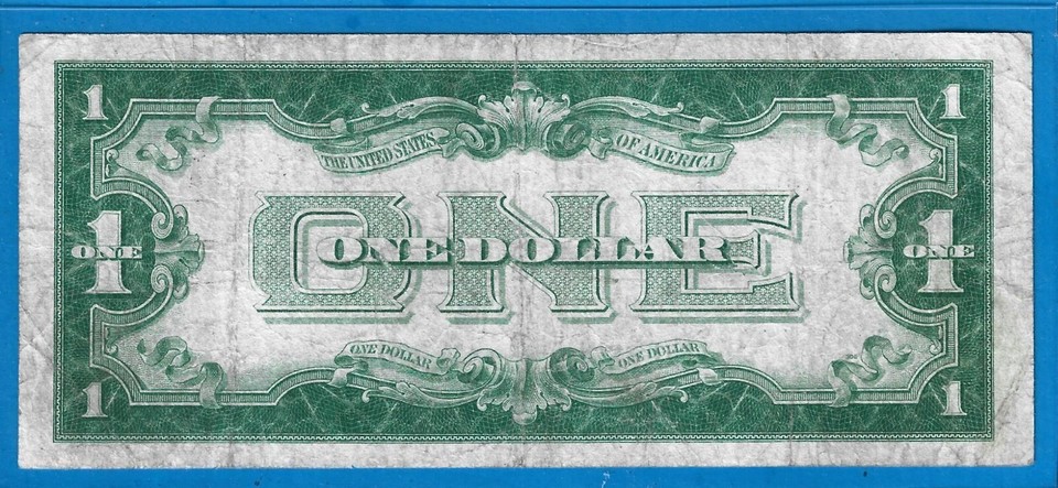 1928 $1 Silver Certificate Funny Back Note,Blue Seal,Circ Fine,Nice! | eBay
