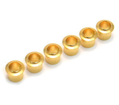 (6) Gold Vintage Style Press-In Guitar Tuner Bushings TK-0789-002 | eBay