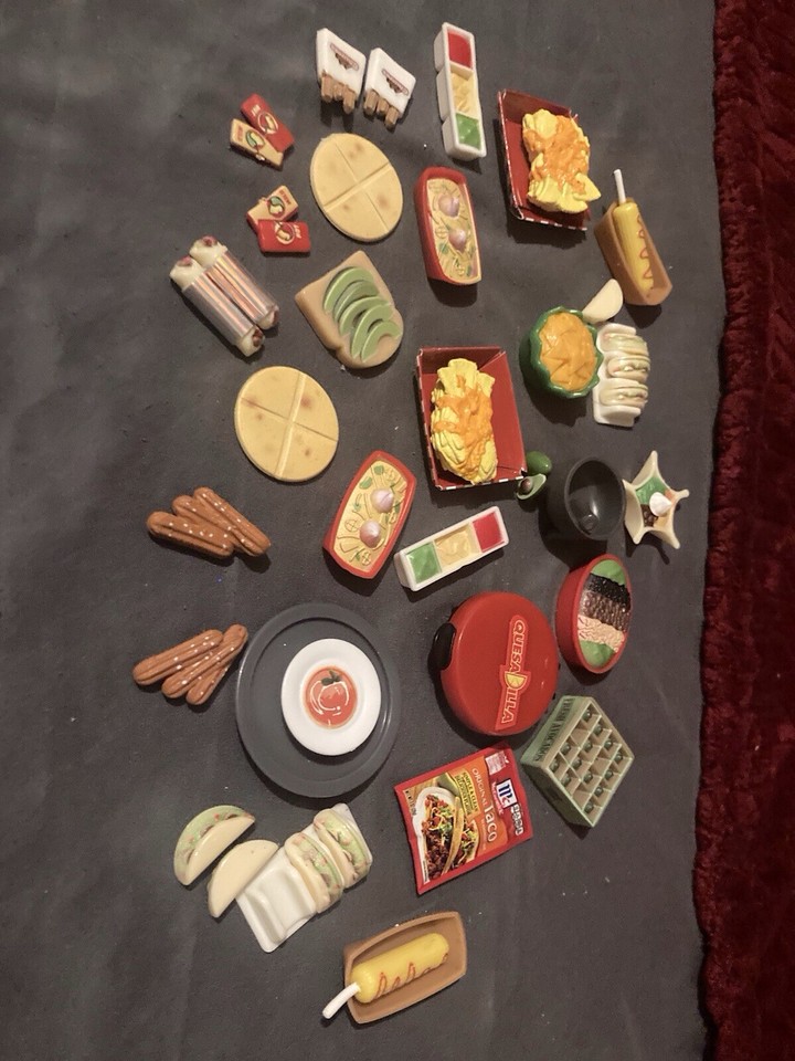 Miniature Tacos Churros Dollhouse Barbie Doll Mini Mexican Food ...