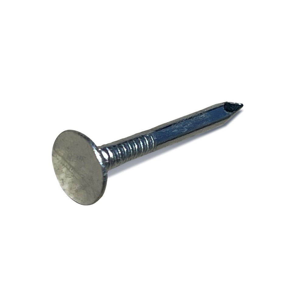 Sandbaggy 1-1/4" Electro Galvanized Roofing Nails (appx. 150 nails / lb ...