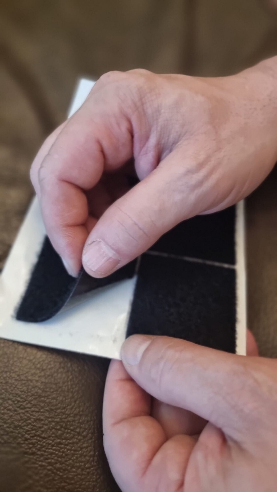 Self Adhesive VELCRO ® Sticky Pads PS14 Hook & Loop Discs Square 30mm ...