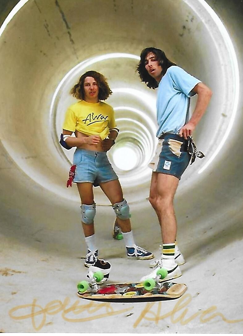 Tony Alva auto/signed 4x6 photo Skateboarding Z Boys LEGEND RARE COA ...
