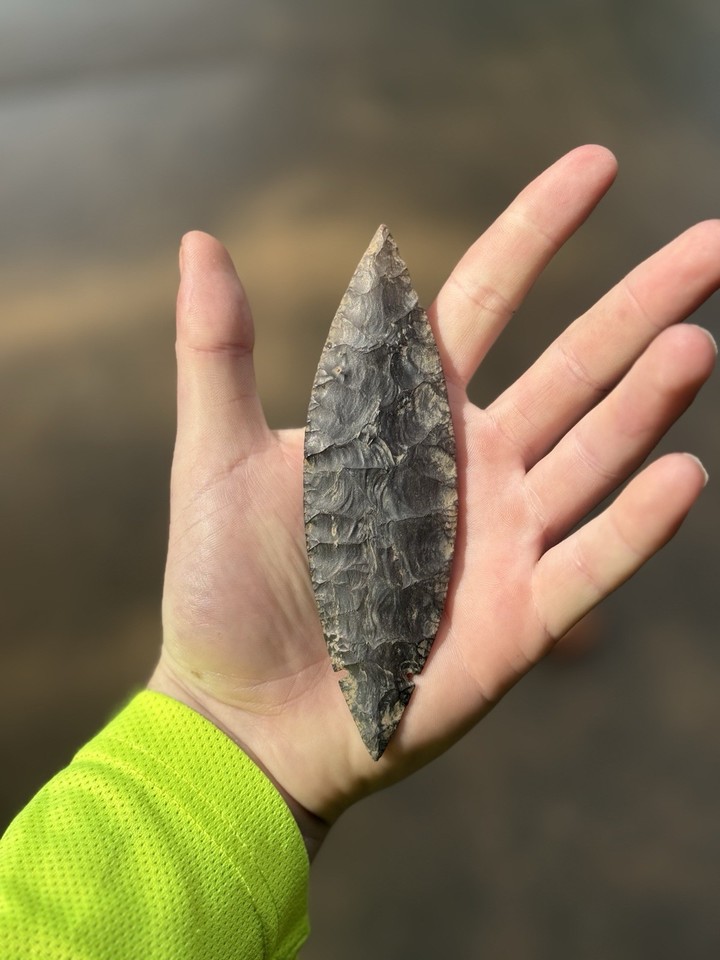 Native American arrowhead ceremonial turkey tail | eBay