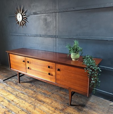Mid Century Vintage John Herbert for A. Younger Fonseca Large Teak ...