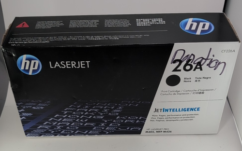GENUINE HP 26A (CF226A) BLACK LaserJet Pro Toner Cartridge with ...