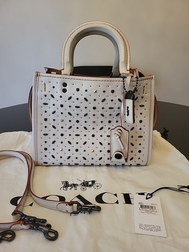 COACH 1941 Rogue 25 Chalk Rivets Very Rare | eBay