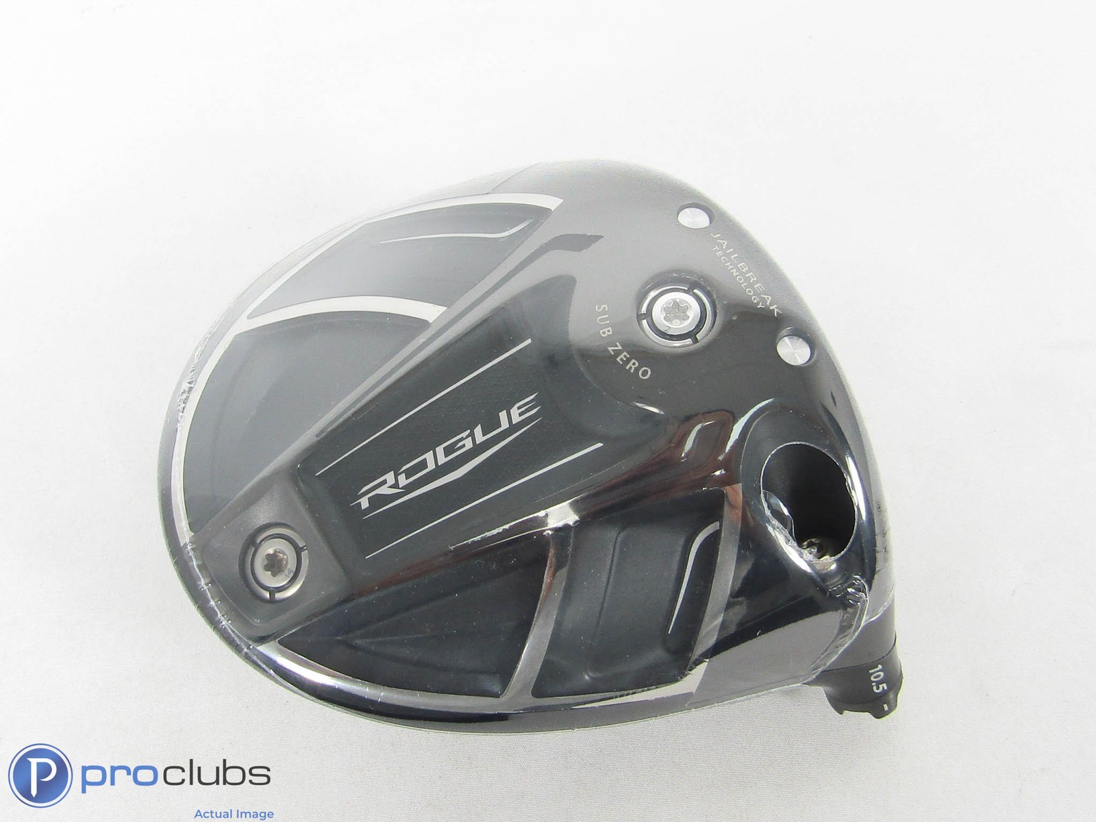 New! Callaway Custom Black/Silver Rogue Sub Zero 10.5* Driver-Head Only ...