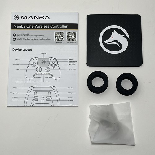 Manba One v2 Interactive Screen Wireless Gaming Controller w/Charging ...