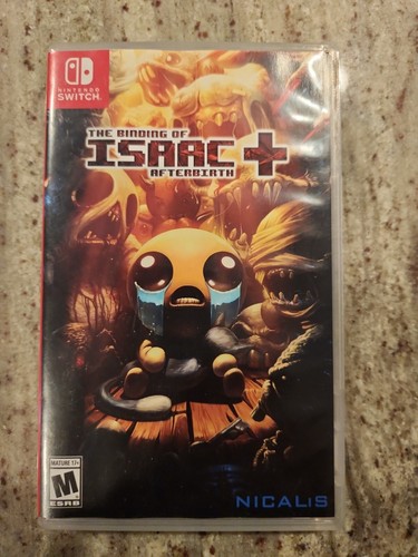 Binding of Isaac: Afterbirth+ Nintendo Switch, 2017 Manual/Case Only ...