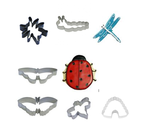 NEW INSECT BUG INSPIRED THEME COOKIE CUTTERS 7 TO CHOSE FROM EACH (1 ...