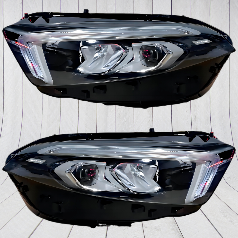2pcs EU LED Headlight Mercedes Benz W177 A200 AMG A45 Left & Right ...
