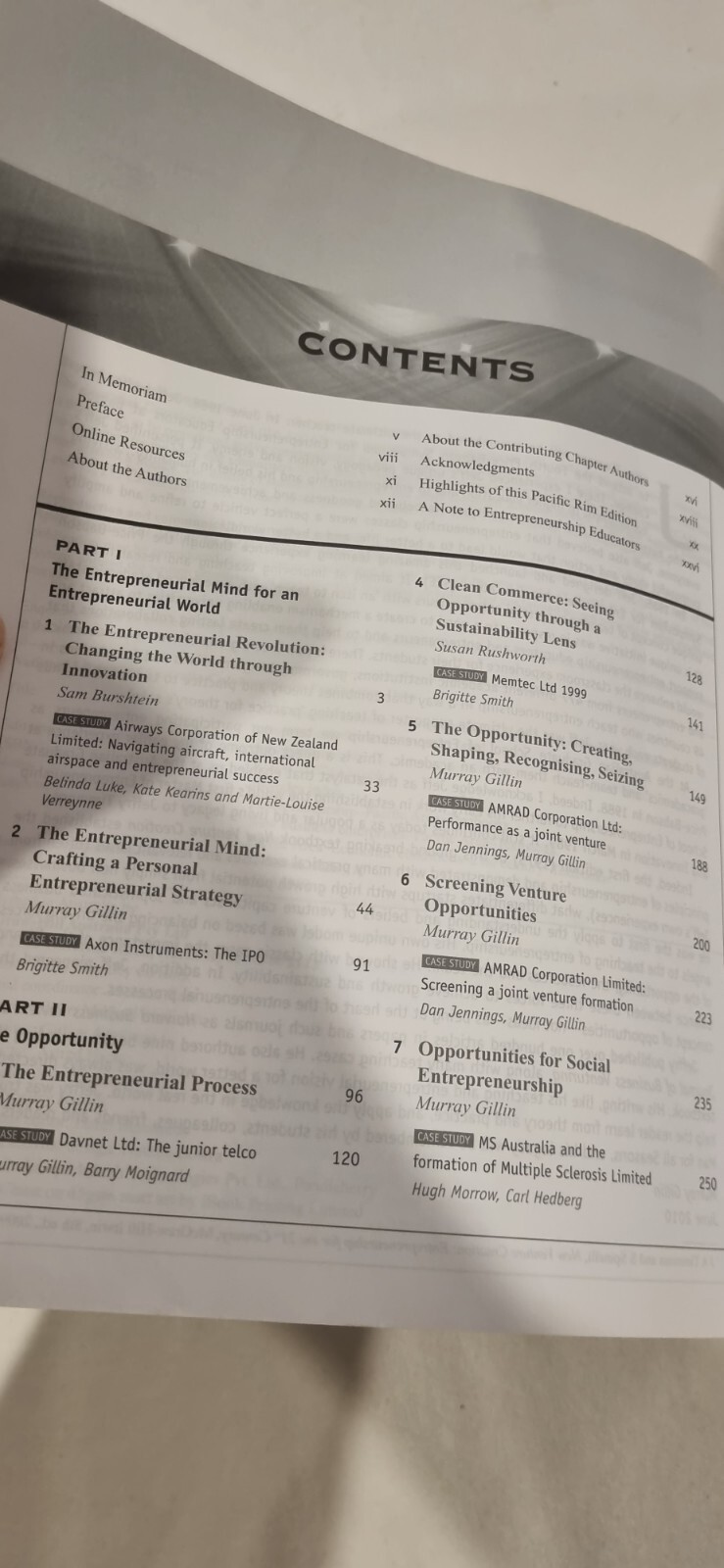 New Venture Creation: Entrepreneurship for 21st Century by Timmons ...