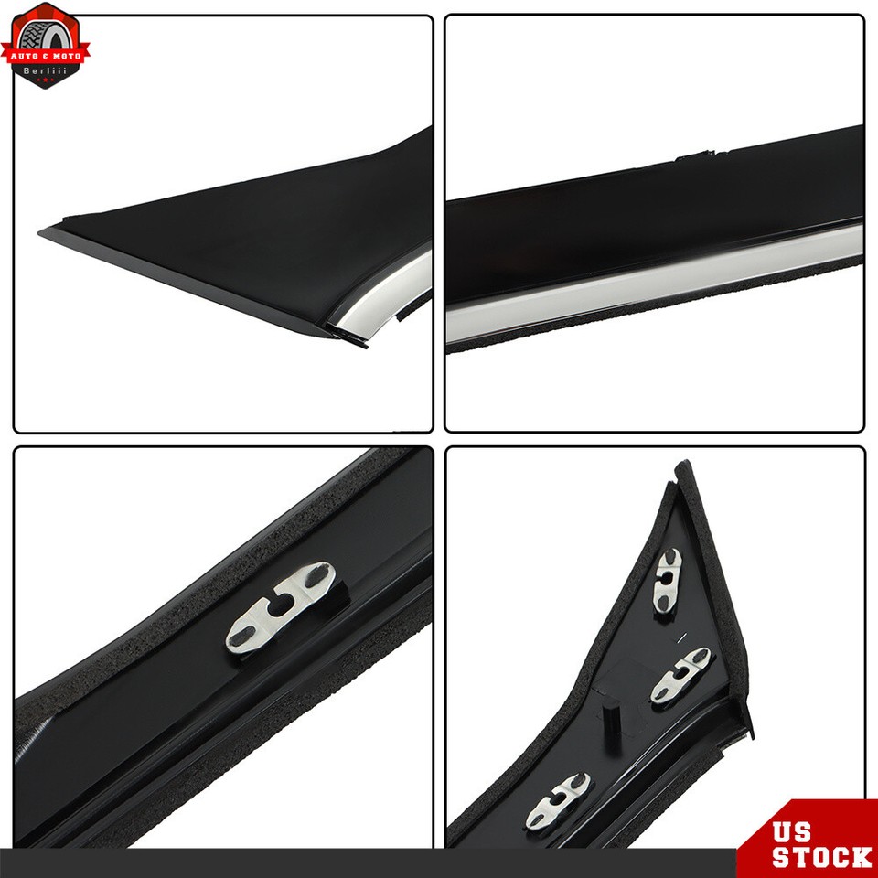 For 2016-2021 Nissan Maxima Black Left Rear Quarter Panel Molding ...