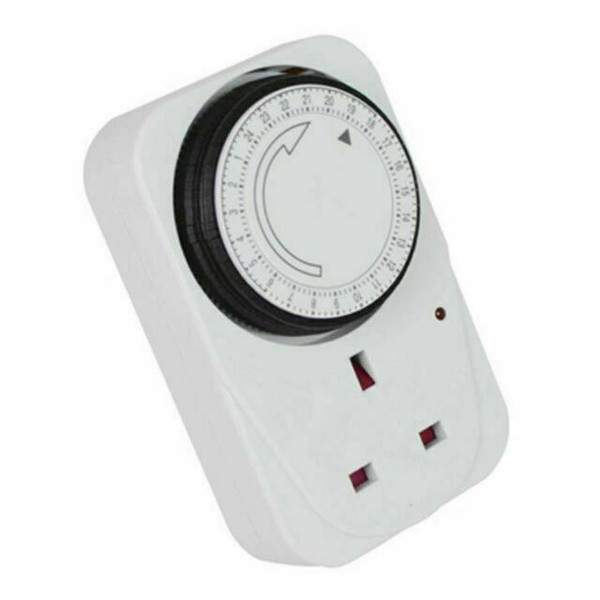 Status 24 Hour Plug In Segment Timer Switch White For Sale Online EBay