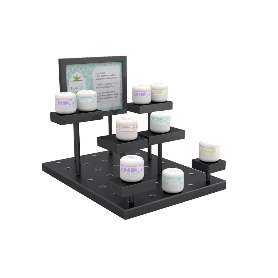 Modular Multi-Level Display Riser Kits - Small Unit High Gloss Black ...