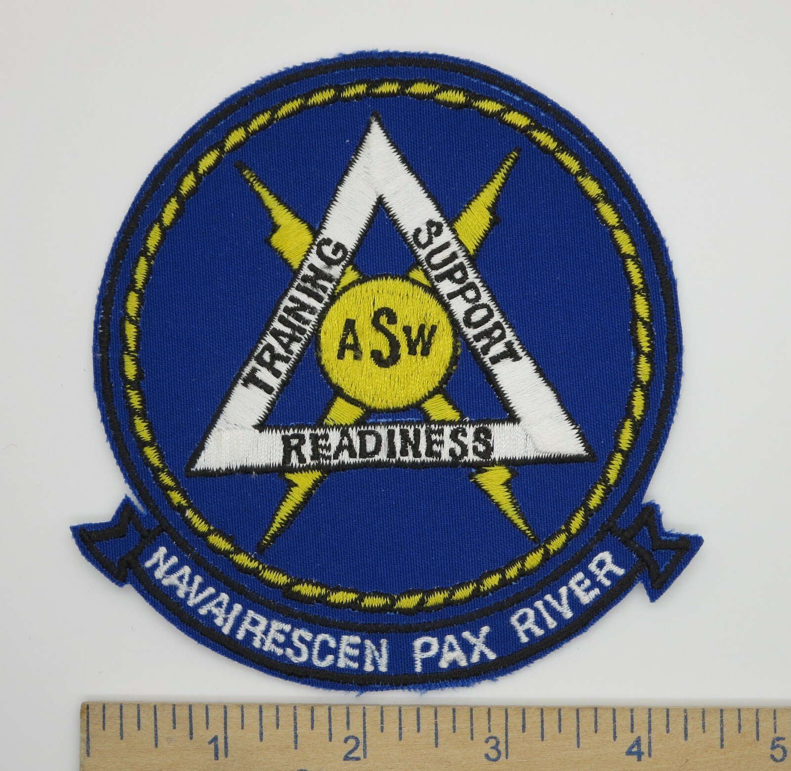 US NAVY PATCH NAVAL AIR RESERVE CENTER PAX RIVER MARYLAND Original ...