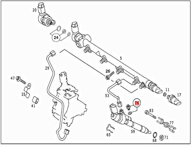 Genuine MERCEDES Nozzle 0000700188 | eBay