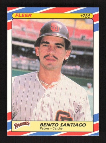 1988 Fleer SuperStars Benito Santiago #32 San Diego Padres | eBay