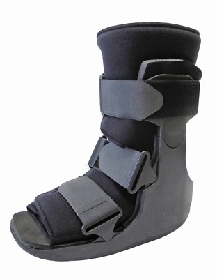 Orthobrace Short Fracture Broken Ankle Leg Foot Walker Cast Boot Brace ...