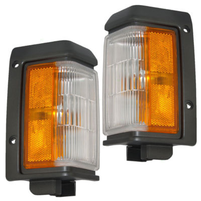 DEPO Front Side Marker Light Set For 1988-1989 D21 Hardbody 87-95 ...