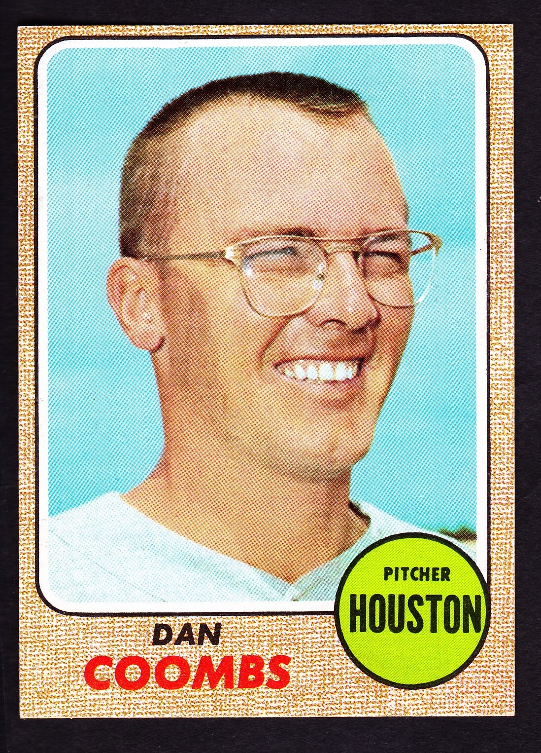 1968 TOPPS #547 DAN COOMBS ASTROS | eBay