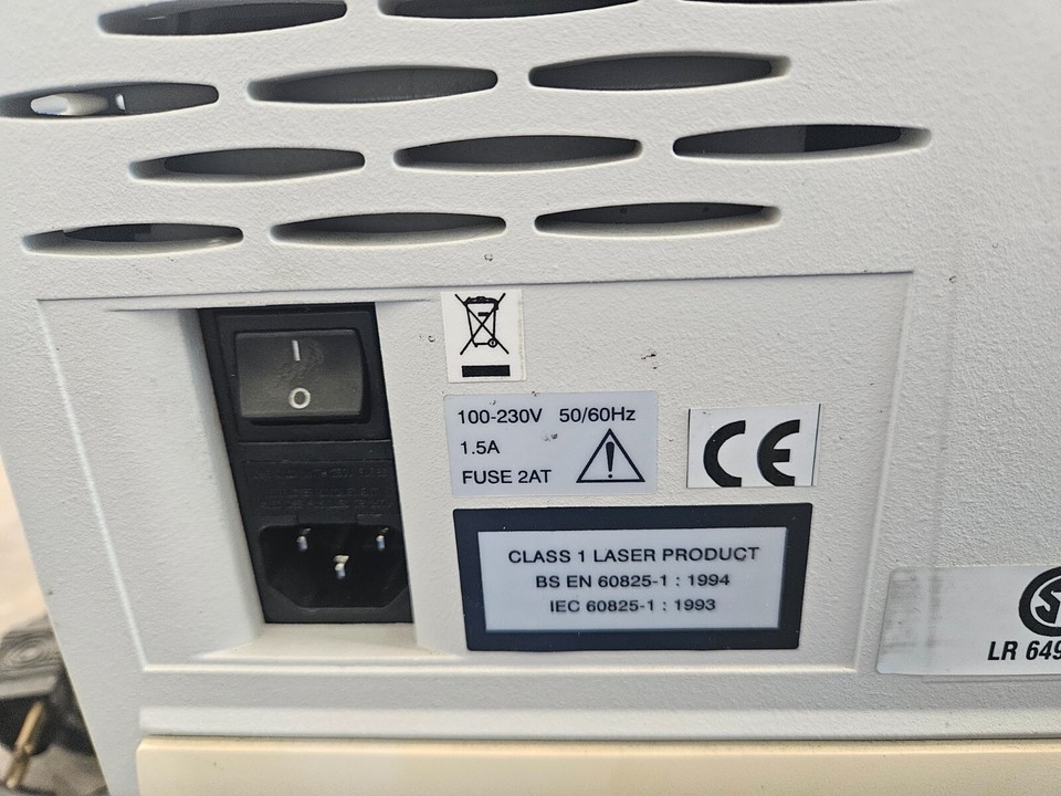 Perkin Elmer Spectrum 100 FT-IR Spectrometer w/ computer & Spectrum ID ...