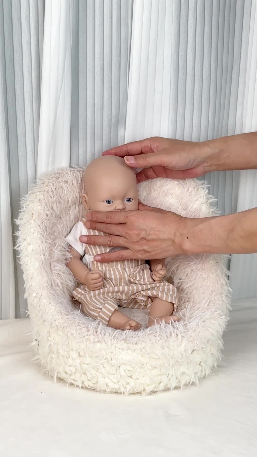 Lifelike Reborn Baby 37cm Full Body Silicone Boy Doll Like A Real Baby ...
