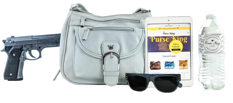 Purse King Pistol CCW Concealed Carry Handbag & Crossbody Bag, Gun ...