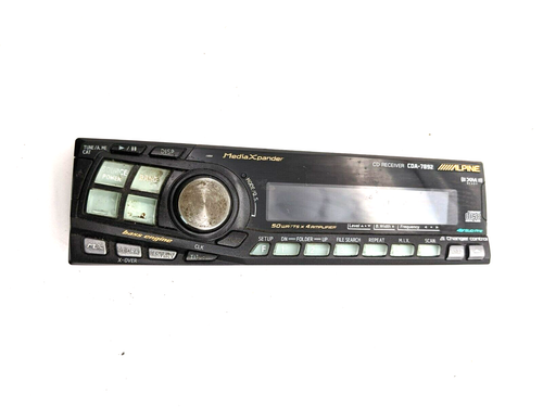 Vintage Alpine CDA-7892 CD Player Car Receiver FACE ONLY | eBay