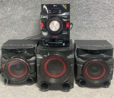 LG High Performance Mini Hi-Fi System CM4550, Bluetooth, X Boom W ...