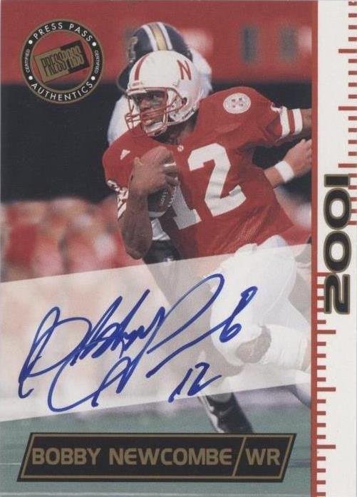 2001 Press Pass - Autographs Bobby Newcombe (AU, RC) for sale online | eBay