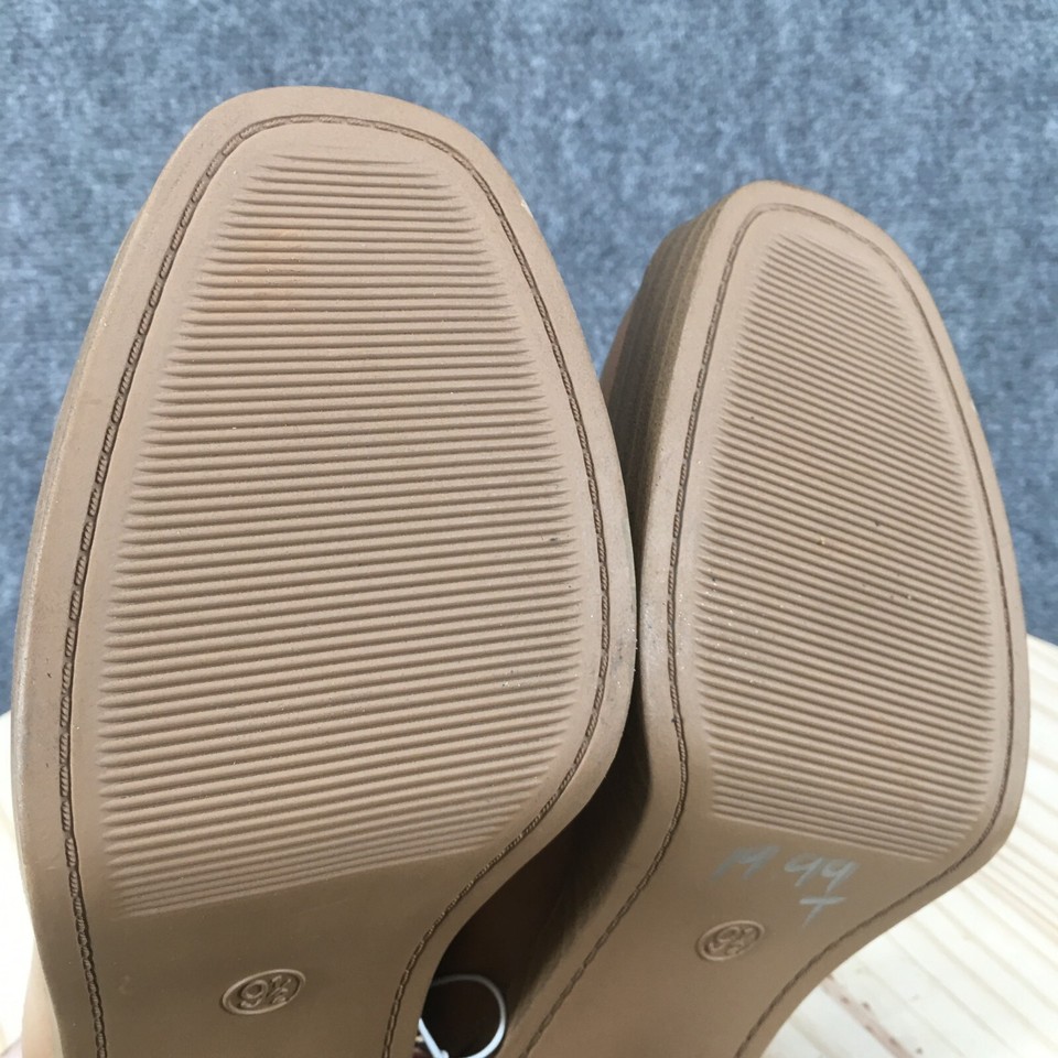 NEW Universal Thread Sandals Womens 9.5 Casual Slip On Heeled Mule ...