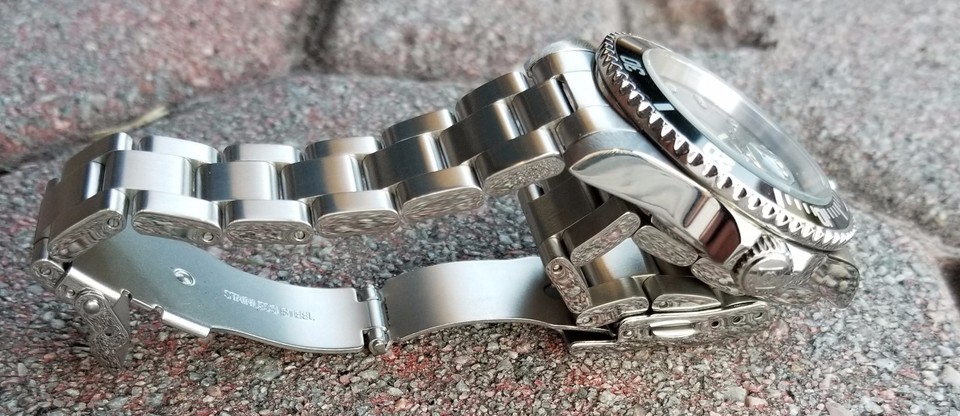 20mm Curved End SOLID Stainless Steel Watch Band FIT Invicta 89260B ...